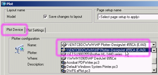 Plotter Installation Procedures -- ENTC 2710 CADD
