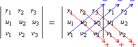 3 Dimensional Determinants
